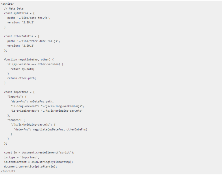 Evolutionary progress with import maps - iJS Blog